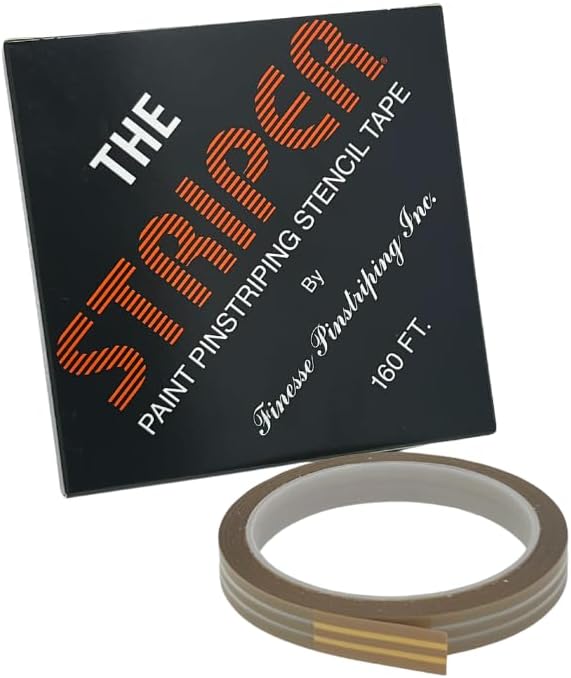 Amazon.com: Finesse Pinstriping The Striper Pinstripe Stencil Tape- F ...
