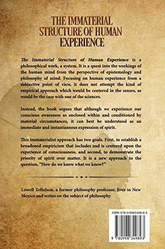 Snapklik.com : The Immaterial Structure Of Human Experience