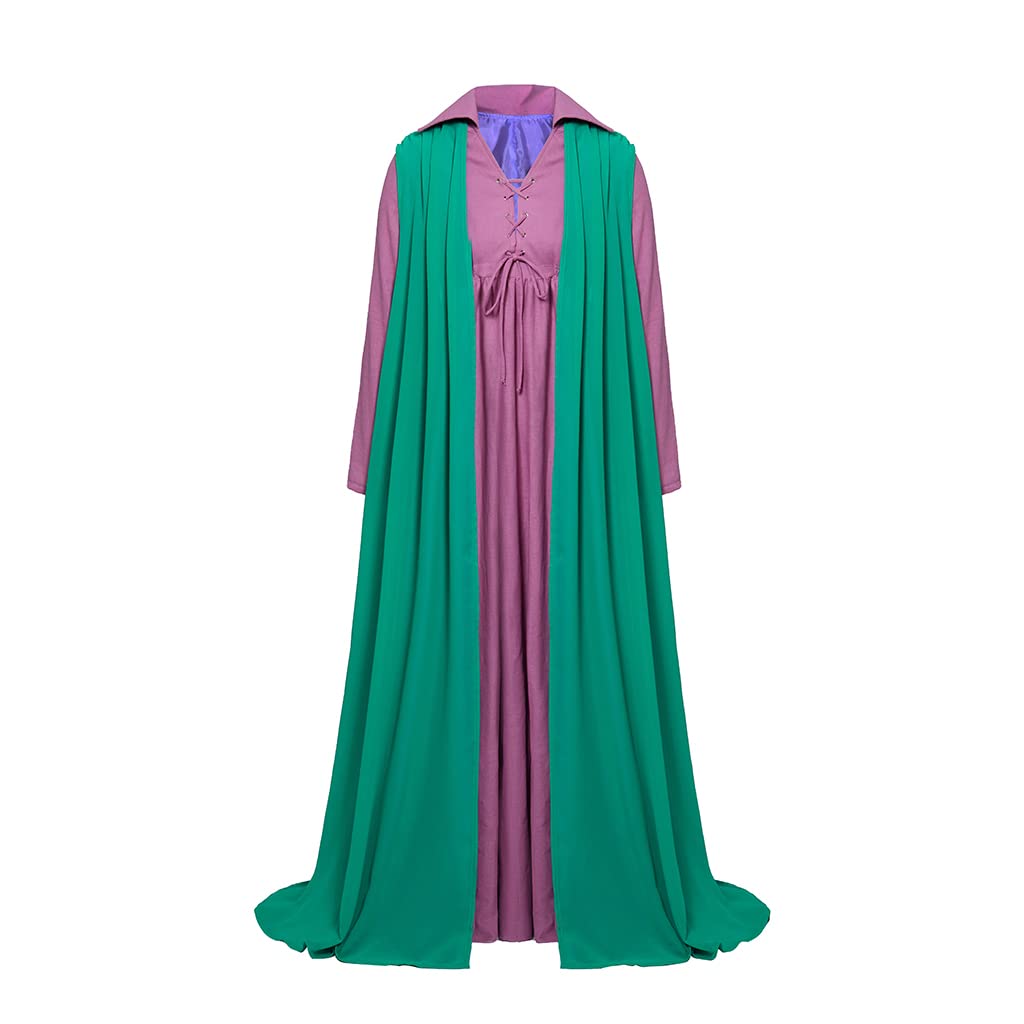 AnimeDiycos Bewitched Endora Cosplay Costume Women's Endora Witch ...