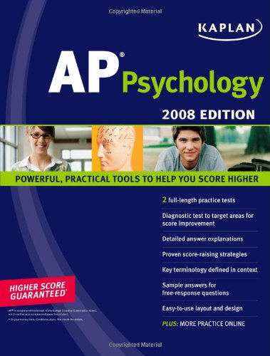 Amazon.com: Kaplan AP Psychology, 2008 Edition: 9781419551710: Hakala ...