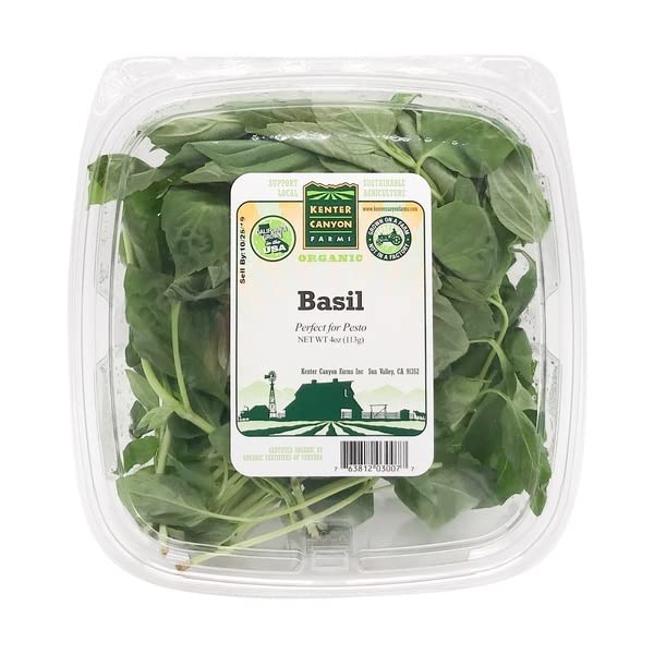 Amazon.com: Bristol Farms, Organic Basil, 4 Ounce : Grocery & Gourmet Food