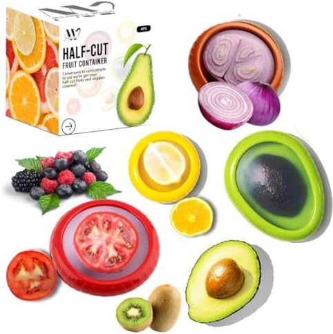 Amazon.com: Anti-Oxidation Silicone Fruit and Vegetable Storage Saver ...