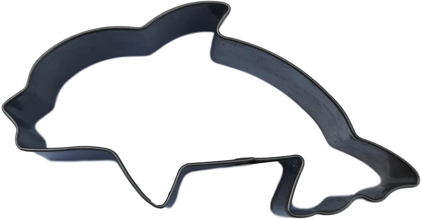 Kitchen Craft Metal Cookie Cutter - Medium Dolphin, 7.5cm (3") : Amazon ...