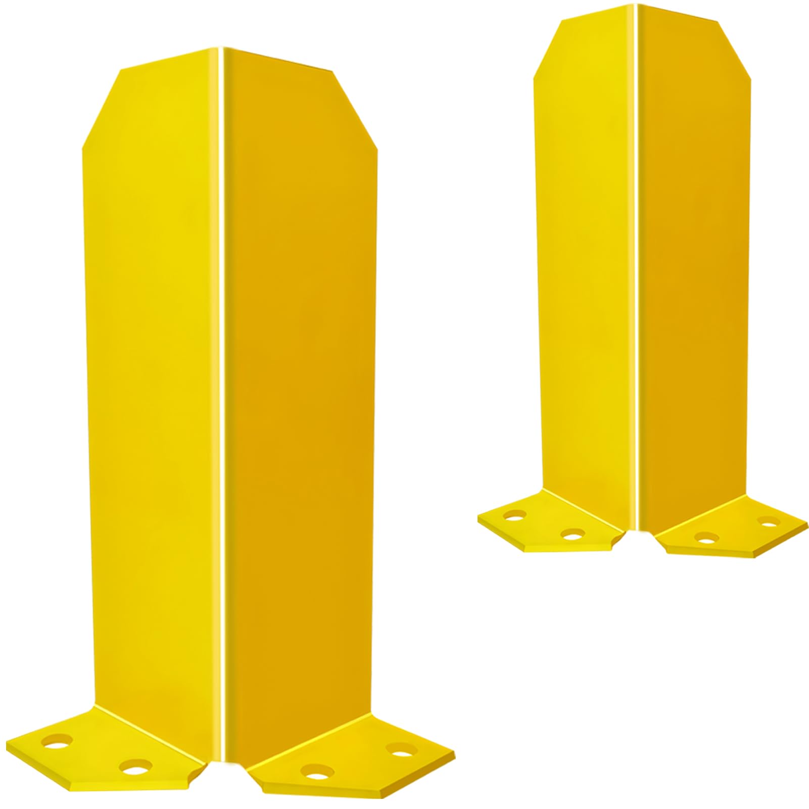 Snapklik.com : BIGalleons Pallet Rack Post Protectors 12" Height Steel ...