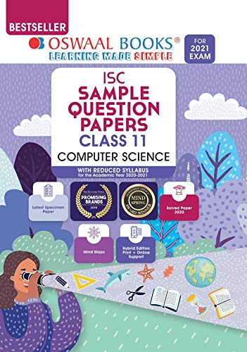 Oswaal ISC Sample Question Paper Class 11 Computer Science Book (For 2021 Exam) : Oswaal ...