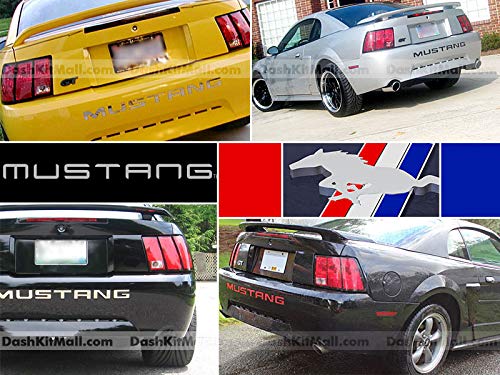 Buy SF Sales USA - Chrome Rear Bumper Letters for Mustang 1999-2004 ...