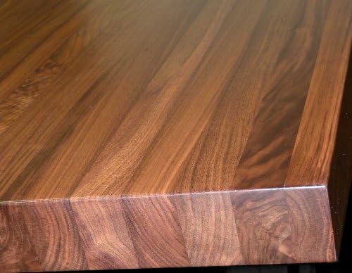 Amazon.com: Walnut Edge Grain Butcher Block Countertop, Island, Bench ...