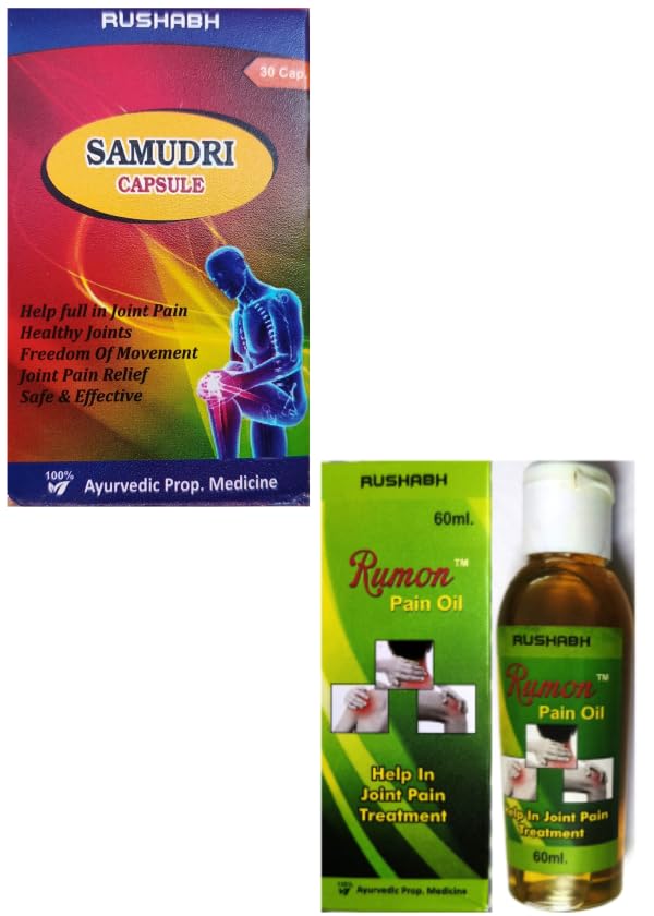 Buy Samudri Capsule-30 Capsules With Rumon Oil-60Ml Helpful In ...
