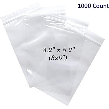 3x5 plastic bags comfortable