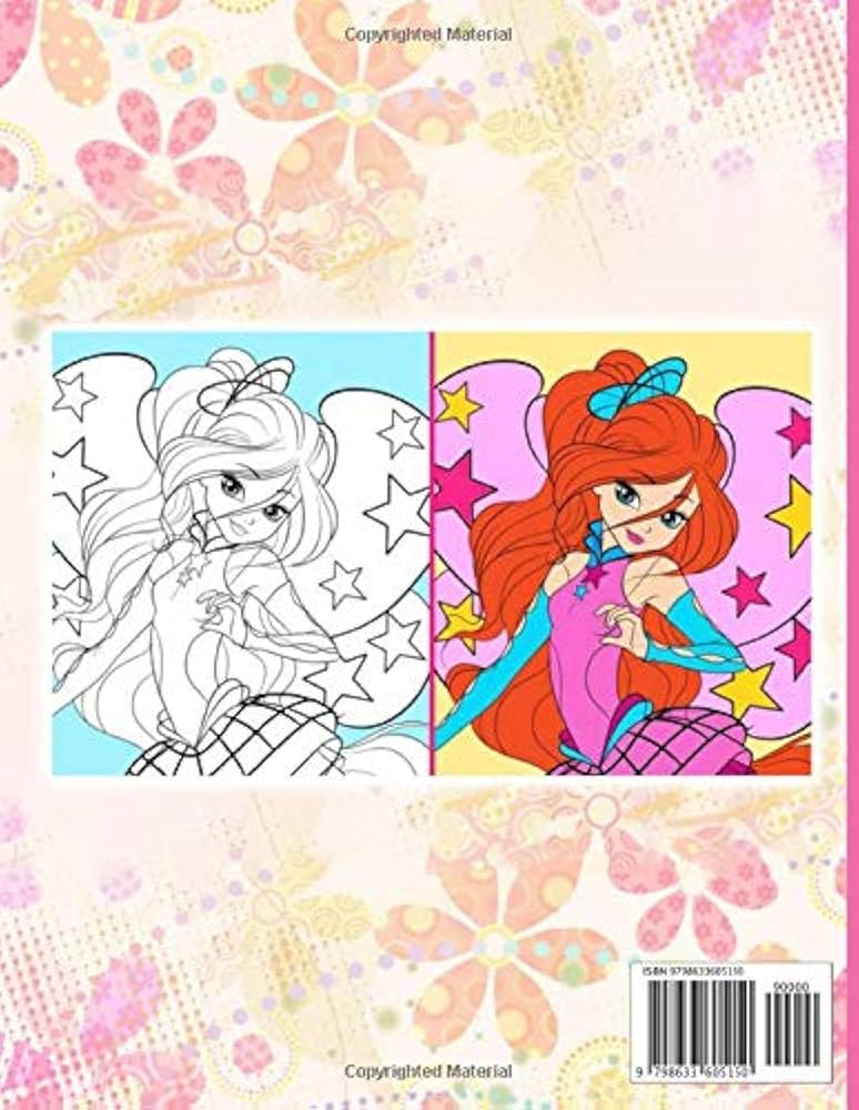winx club pets coloring pages