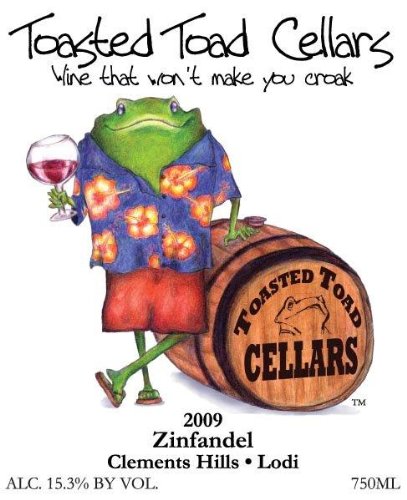 2009 Toasted Toad Cellars Zinfandel 750 ml at Amazon's Wine Store