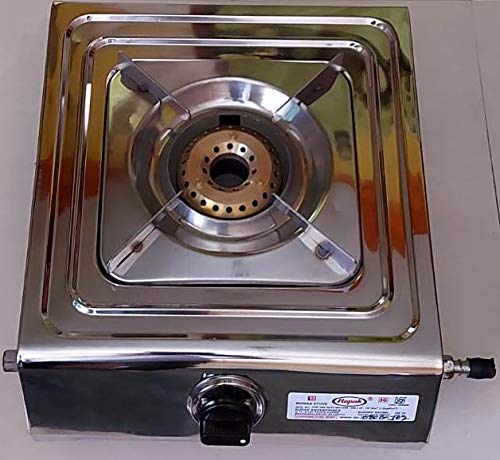 B-Sustain Stainless Steel Body Manual Bio Gas Stove (Silver) : Amazon ...