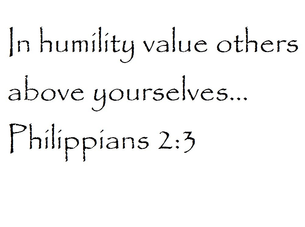 Value Others Do Not Over Yourselves