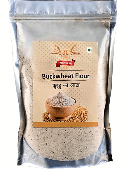 Sambhojanam Kuttu ka Atta-450 gm| Stone Grounded Buckwheat flour for ...
