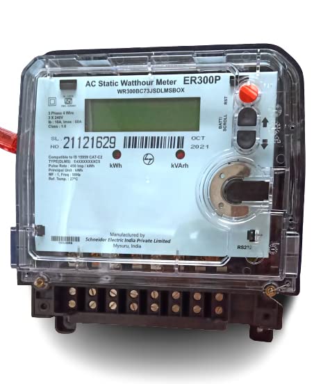 L and T Three Phase Meter with out box (10-60) (with out box) : Amazon ...