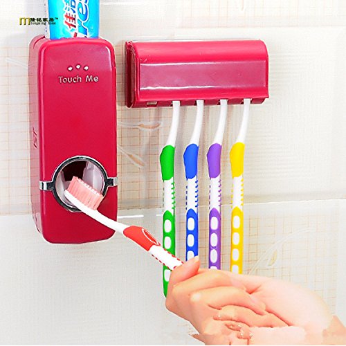 Atoz prime 1set Automatic Toothpaste Dispenser Tooth Brush Toothpaste ...