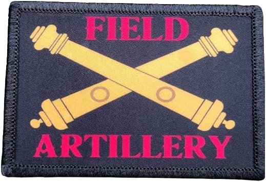 Amazon.com: Field Artillery Cannon Morale Patch Removable Hook and Loop ...