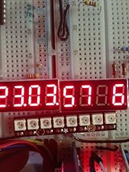 Amazon.com: HiLetgo 2pcs MAX7219 8-Digital Segment Digital LED Display Tube for Arduino 51/AVR ...