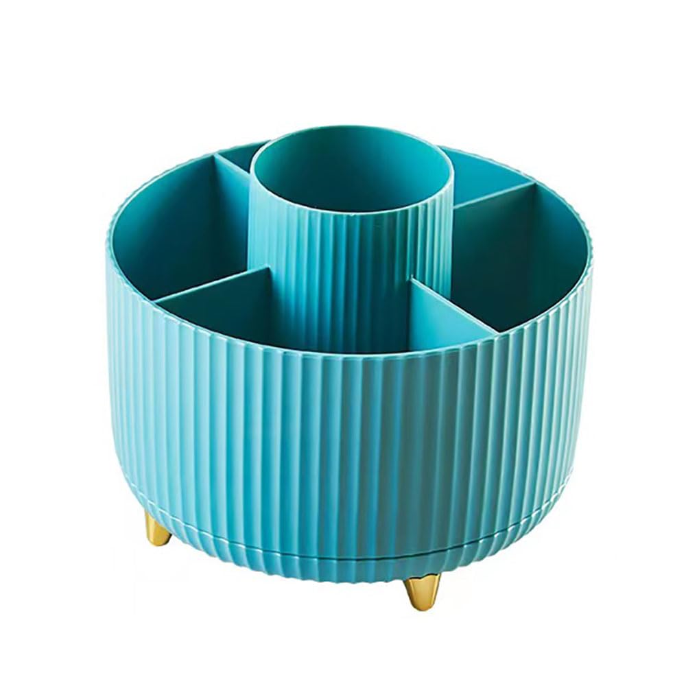 Rotating Desk Organiser Pen Holder - 360° Degree Pen Holder for Desk ...