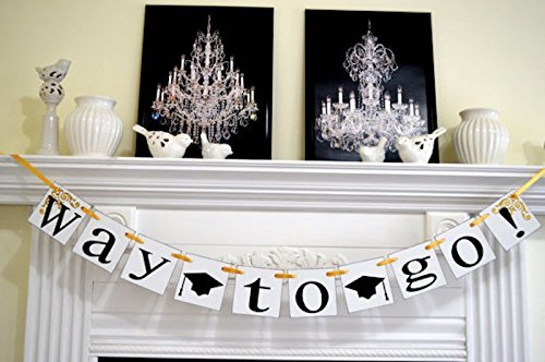 Amazon.com: Way to go banner, Graduation banner, Graduation party ...