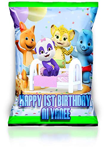 Amazon.com: Word Party Personalized Birthday Party Chip Bags : Handmade ...