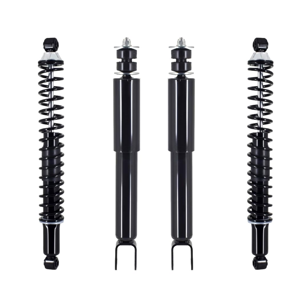 Amazon.com: PM Auto Set of 4 Front Shock Absorber-Rear Complete Shock ...
