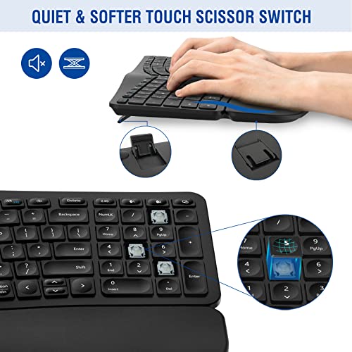 Electronikz Loigys Mk960 Ergonomic Wireless Keyboard Review