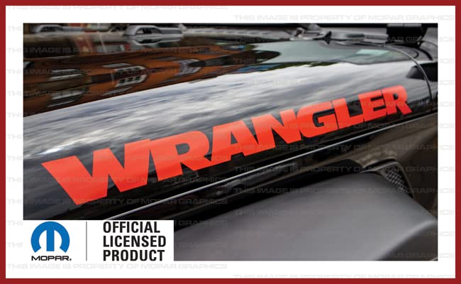 Decal Mods Wrangler Hood Decals Stickers Fits Jeep Wrangler Jk ...