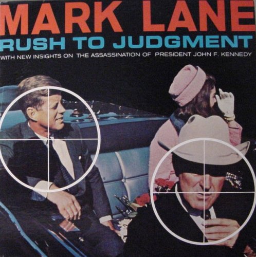 RUSH TO JUDGEMENT - THE KENNEDY ASSASINATION [Vinyl] Mark Lane - Amazon ...