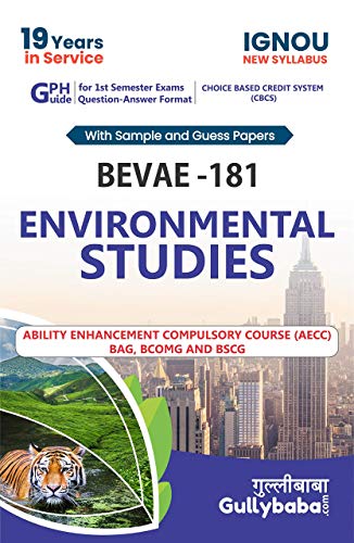 IGNOU BEVAE-181 Environmental Studies NOTES in English: IGNOU Help Book ...