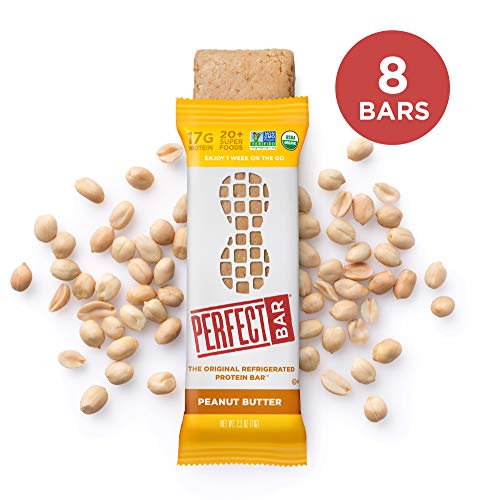 Perfect Bar Original Refrigerated Protein Bar, Almond Butter, 2.5 Ounce ...