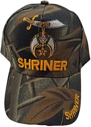 Shriner Ball Cap Hat Camouflage Embroidered Strapback at Amazon Men’s ...