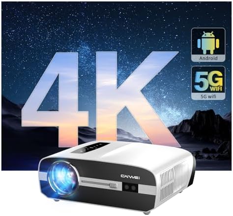 Amazon.com: EUG HD 1080P Projector Wifi Bluetooth, Home Theater ...