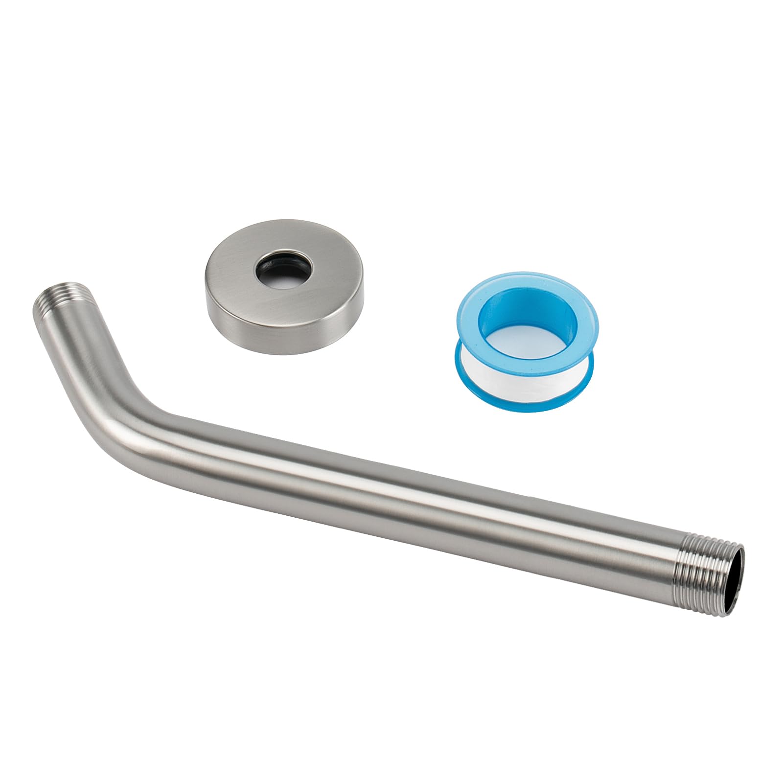 Snapklik.com : NearMoon Shower Arm + Flange + Teflon Tape, Made Of 304 ...