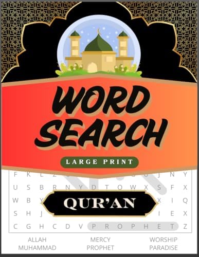 Large Print Quran Word Search: Discover Islamic Words & Themes from the ...