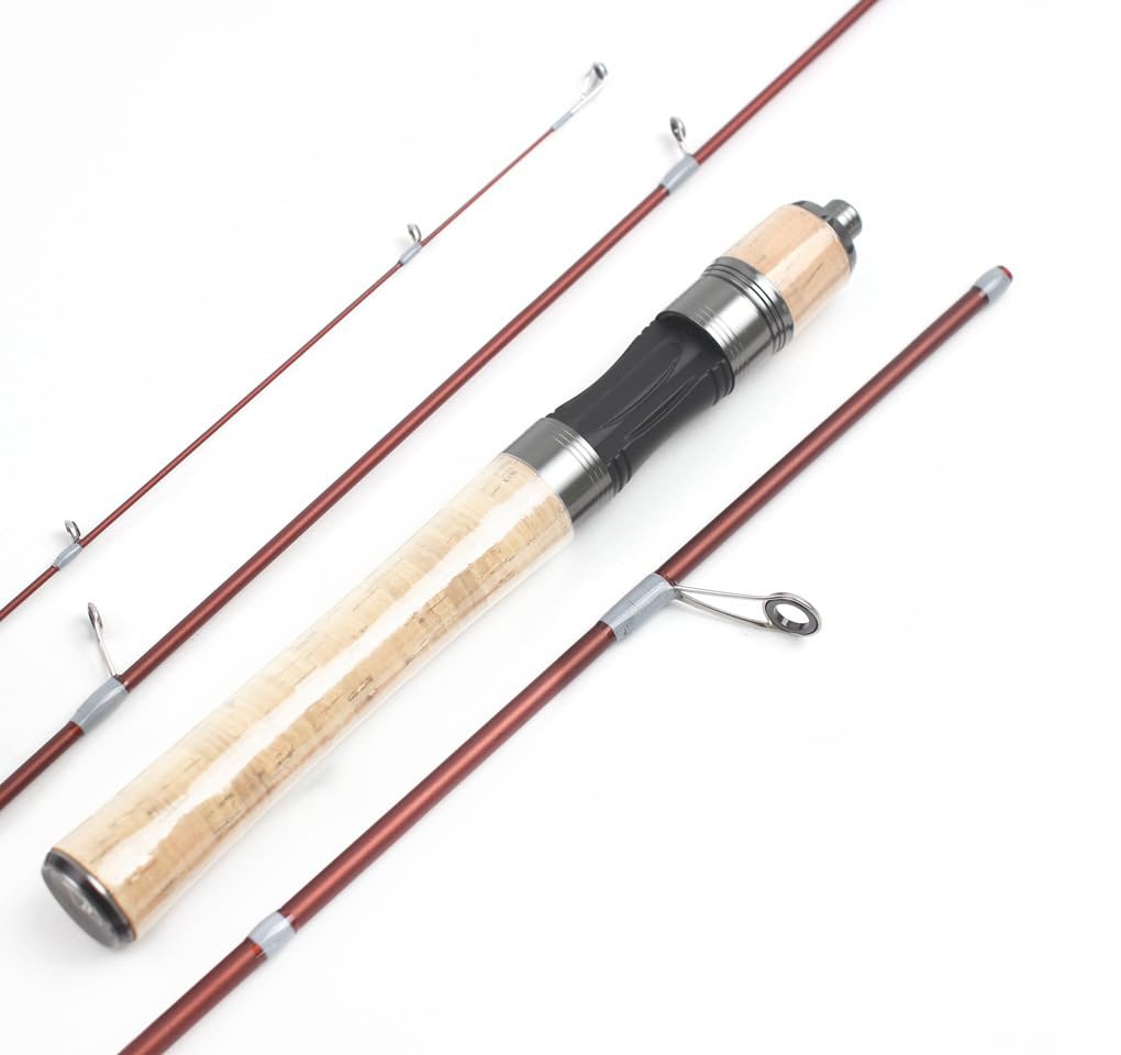 Amazon.com : KTGCOZS 4.6Ft Ultralight Fiberglass Spinning Rod Travel ...
