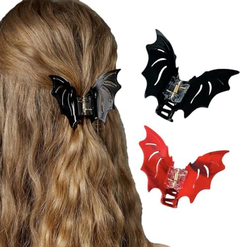 Amazon.com : kreepsville 666 Bat Claw Clip Gothic Horror Hair Accessory ...