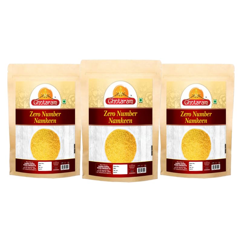 Ghotaram Nylon Sev - Barik Sev - Sev Puri Bhel Puri Sev | Zero Number ...