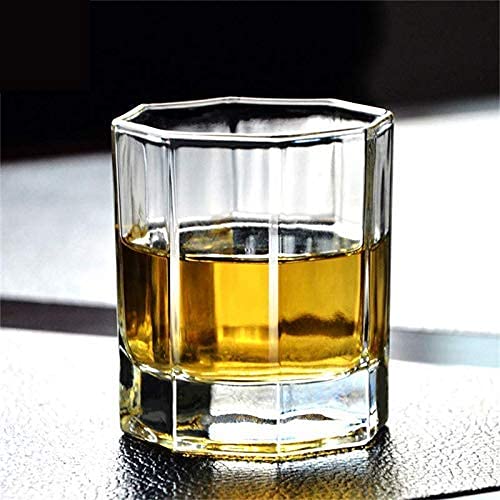 RHG Premium Octa Crystal Clear Cut Design Imported Glass Sets, for ...