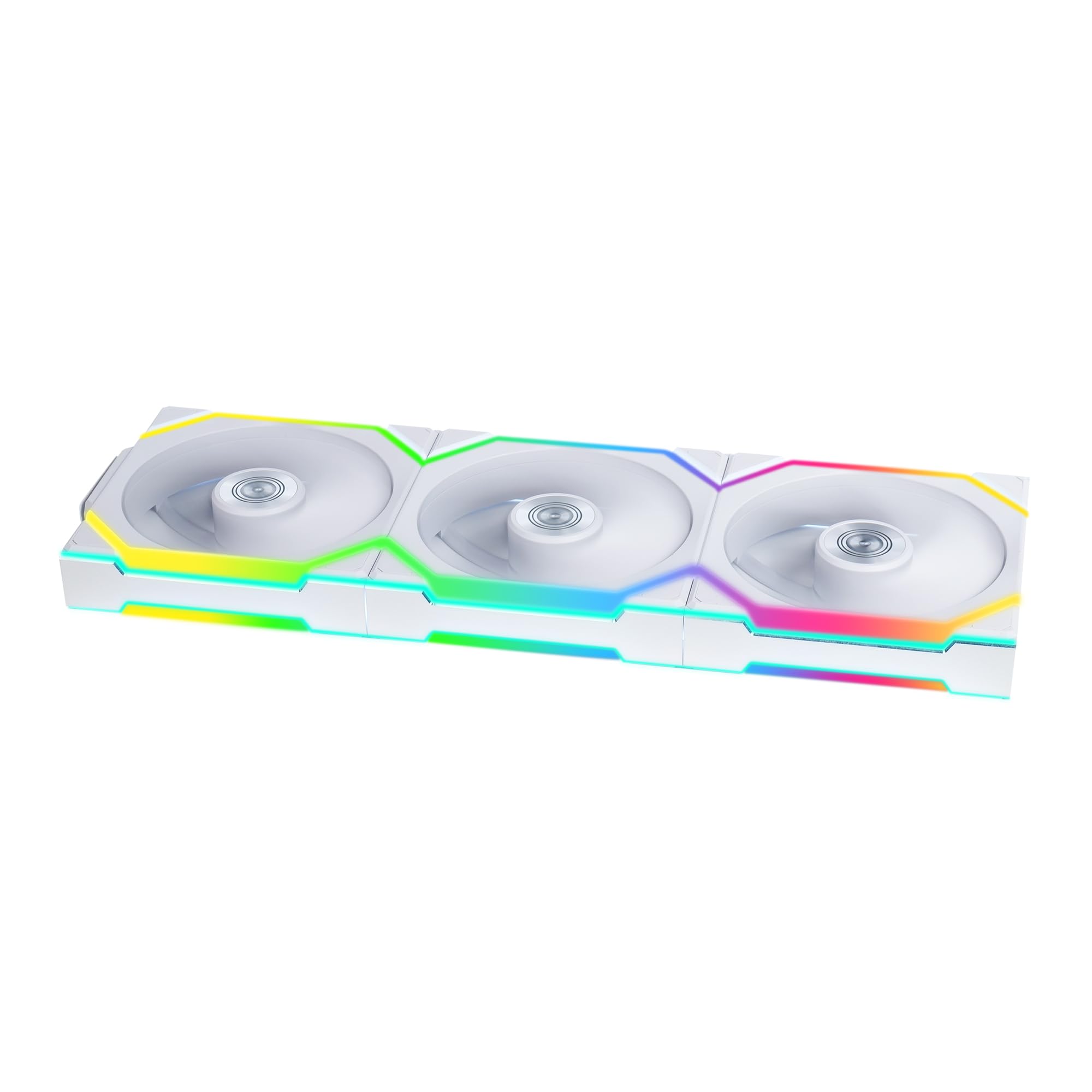 Amazon | LIANLI 120mm ARGBファン UNI FAN SL Wireless 120 WT Triple Pack 2.4GHzワイヤレス ケーブルマネージメント不要 ...