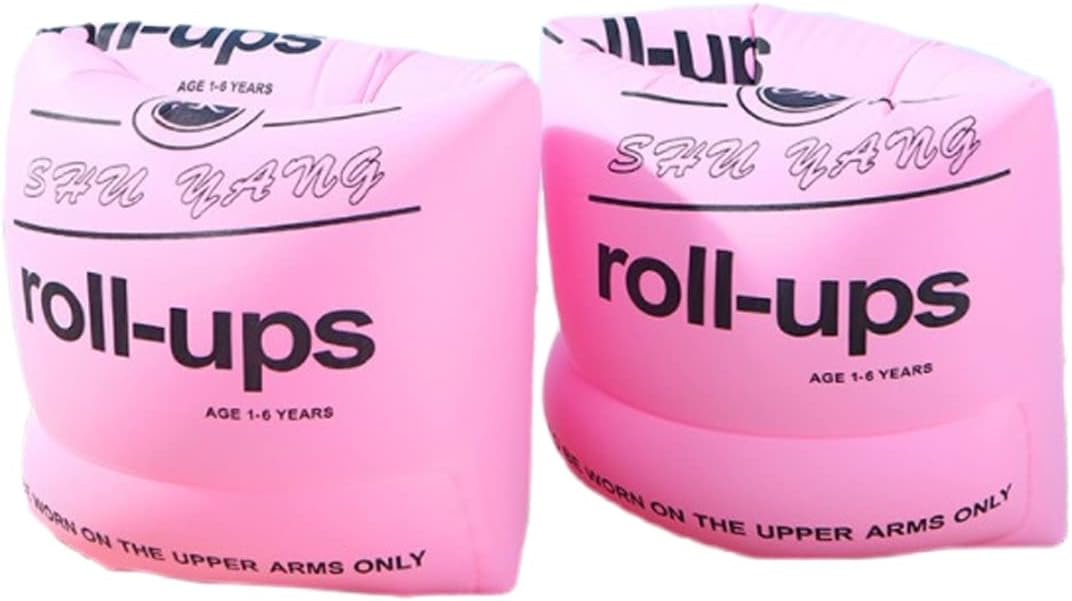 Amazon.com: 2 Pack Inflatable Swim Arm Bands,Adjustable Pool Floaties ...