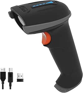 Amazon.com: Tera Barcode Scanner Wireless Versatile 2-in-1 (2.4Ghz ...