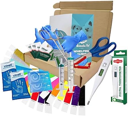 Alpha Dog Puppy Whelping Kit, whelping guide, puppy birthing kit, pet ...