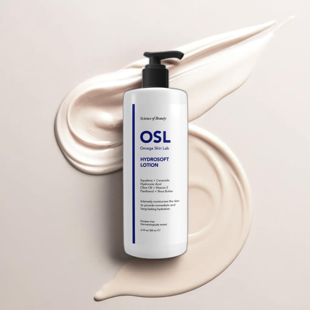 OSL Hydrosoft Lotion 200ML Nourishing Face Moisturiser, Body Lotion and ...