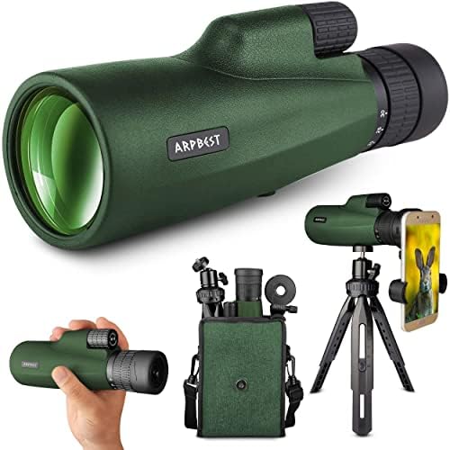 Wingspan Optics Explorer 12X50 High Powered Monocular - Bright and ...