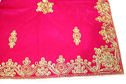 Buy Reliable Puja Table/Ganpati Baithak Assan/Ganpati Rumal/Embroidered ...