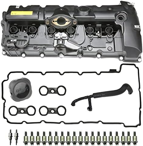 A-Premium Engine Valve Cover Set, with Oil Filler Cap & Gasket & Bolts ...