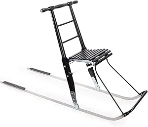 Amazon.com : Tree Nest Foldable Snow Sled Portable Ice Fishing Kicksled ...