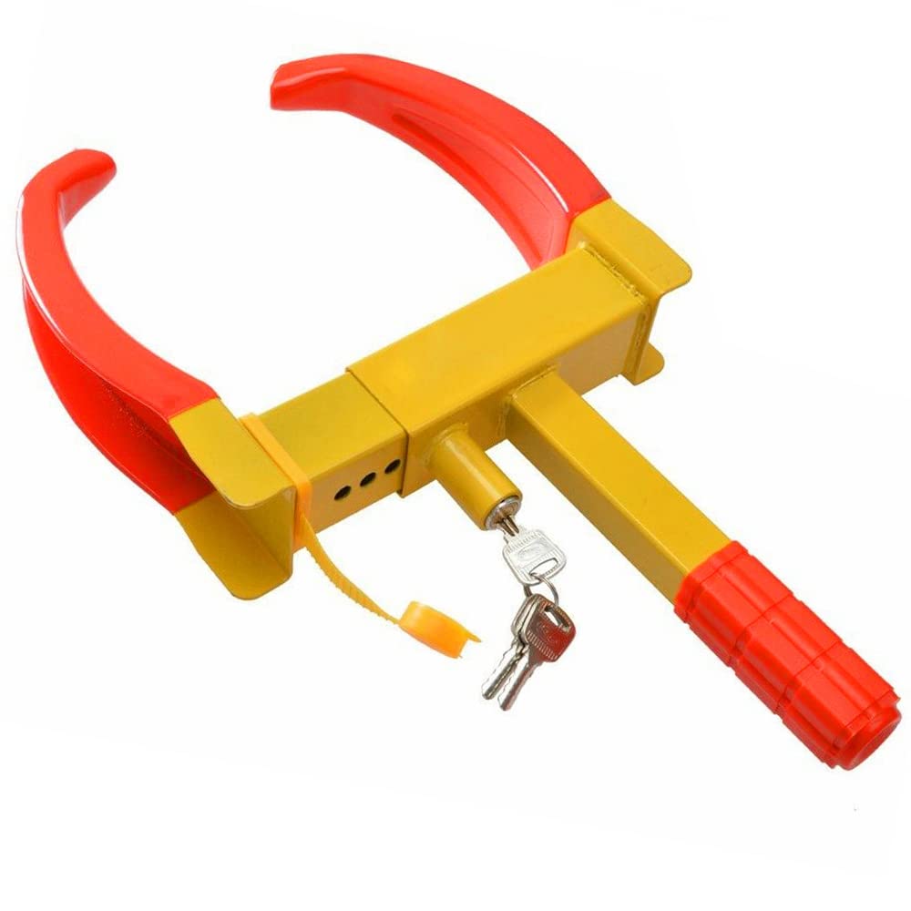 Xample Tire Clamp Wheel Lock Metal Boot Stabilizer Anti Theft ...