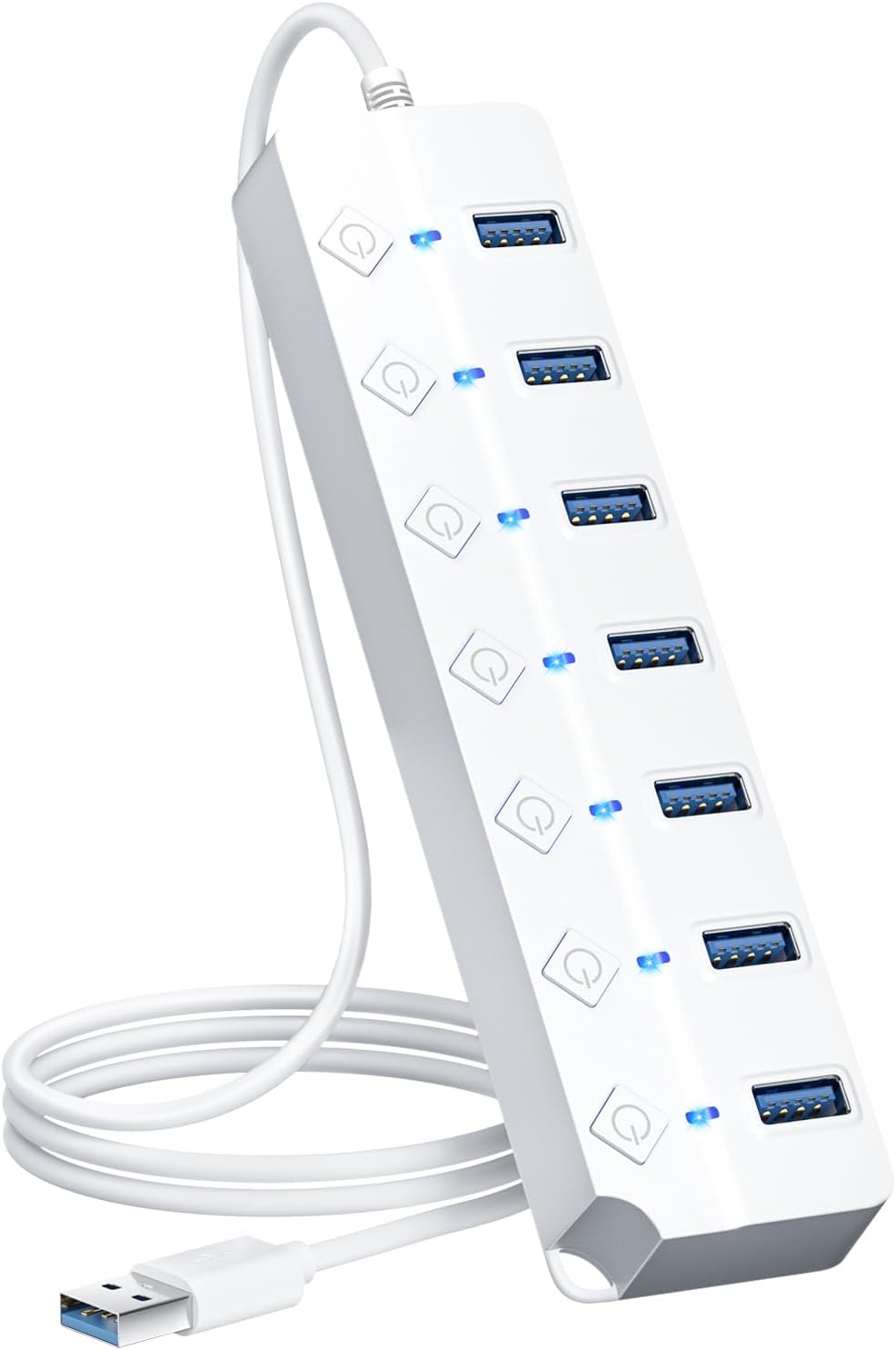 Amazon.com: ONFINIO USB Hub 3.0, 7-Port USB Hub Splitter with ...